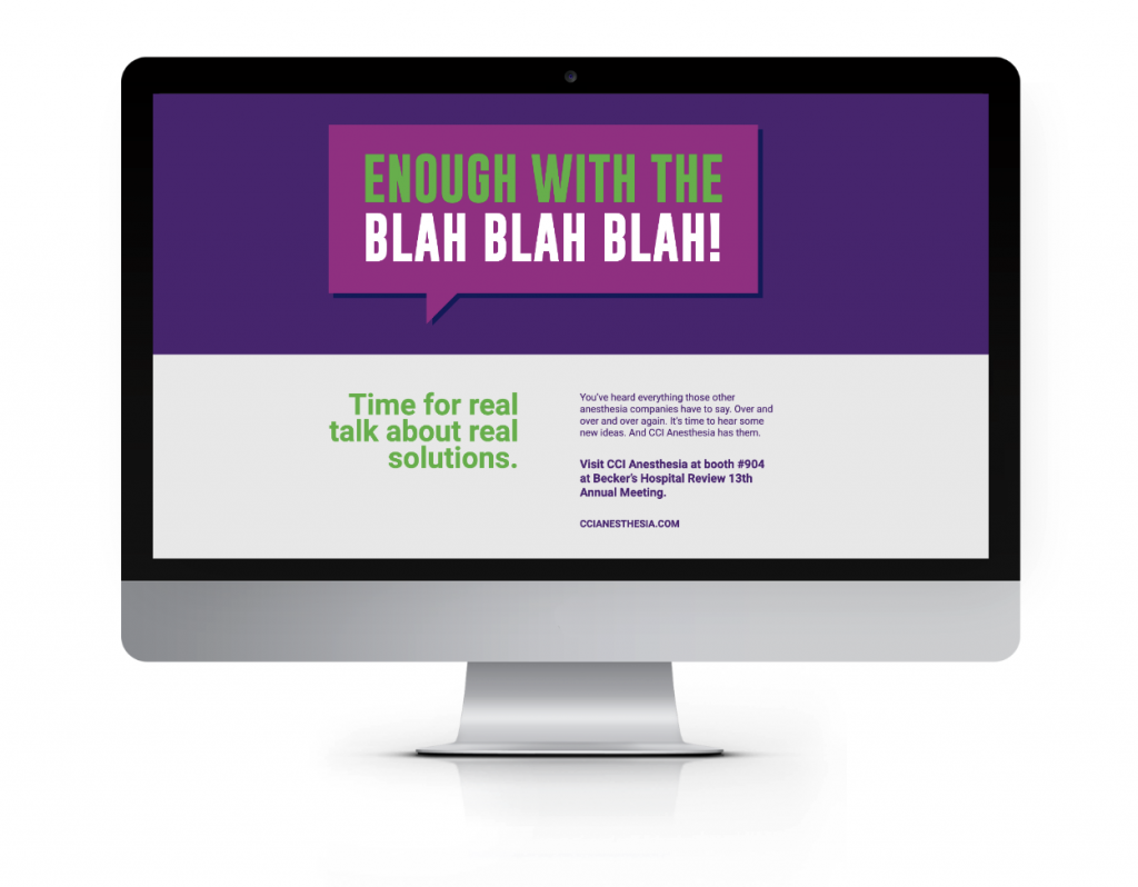 Breaking Through the Noise: CCI Anesthesia’s Bold Campaign